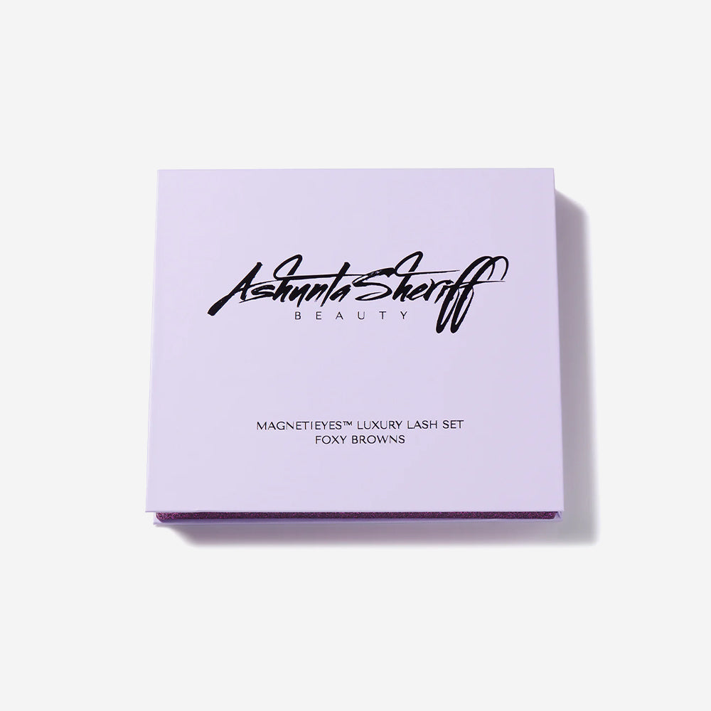 Ashunta Sheriff Beauty MagnetiEYES™ Foxy Browns Luxury Lash Set – WeLoveUs